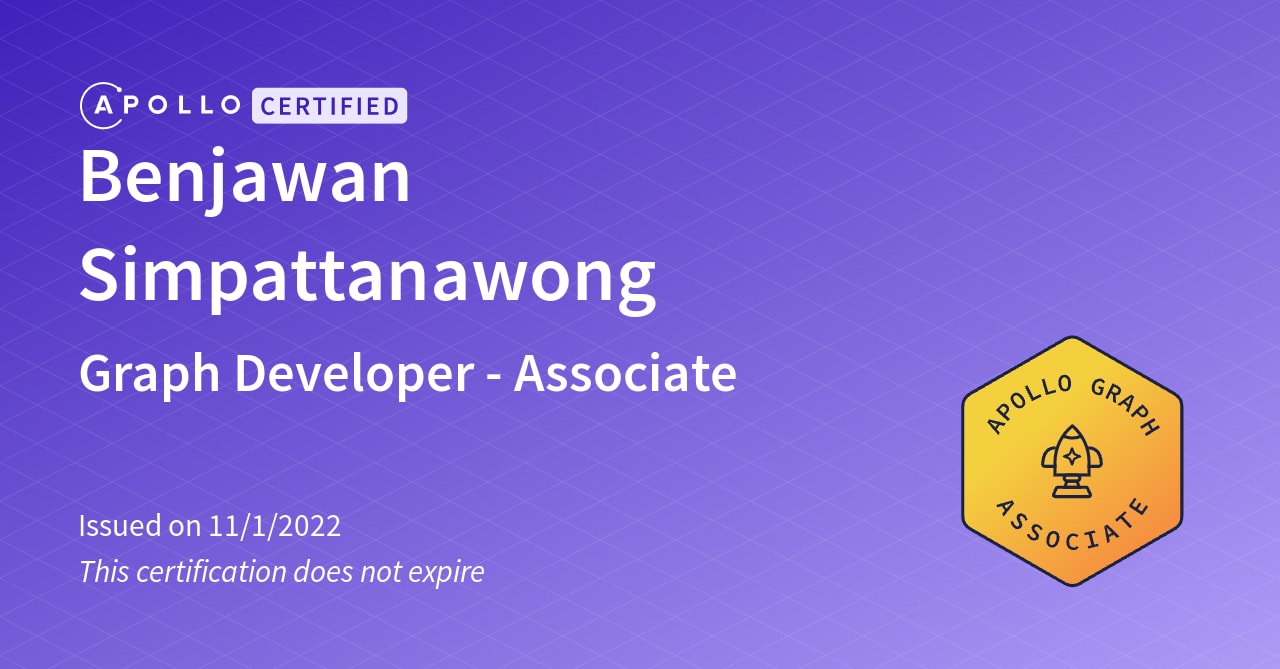 Developer certification - GraphQL Tutorials
